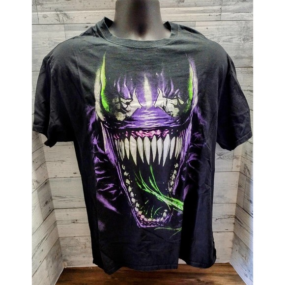 Marvel | Shirts | Marvel Venom Graphic Tshirt Large 4244 0 Cotton ...